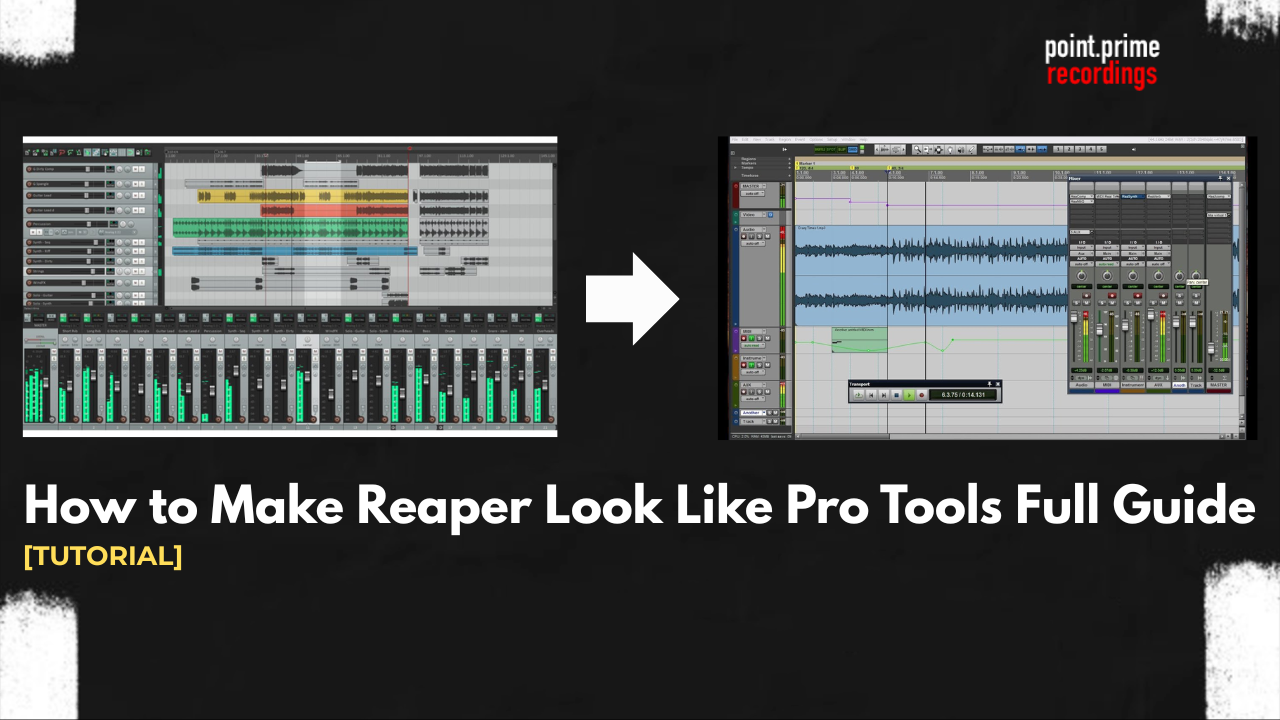 How to Make Reaper Look Like Pro Tools Full Guide (2026)